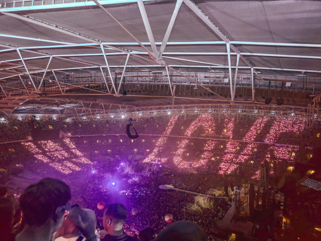 Coldplay Live at Wembley Stadium - Racket Magazine